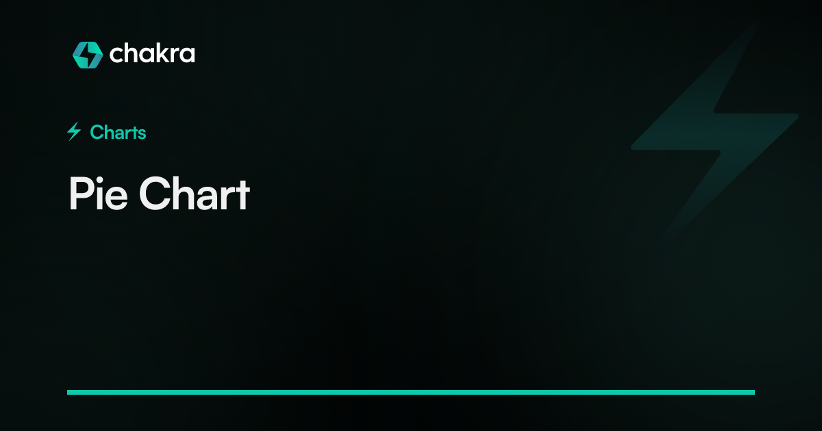Pie Chart | Chakra UI