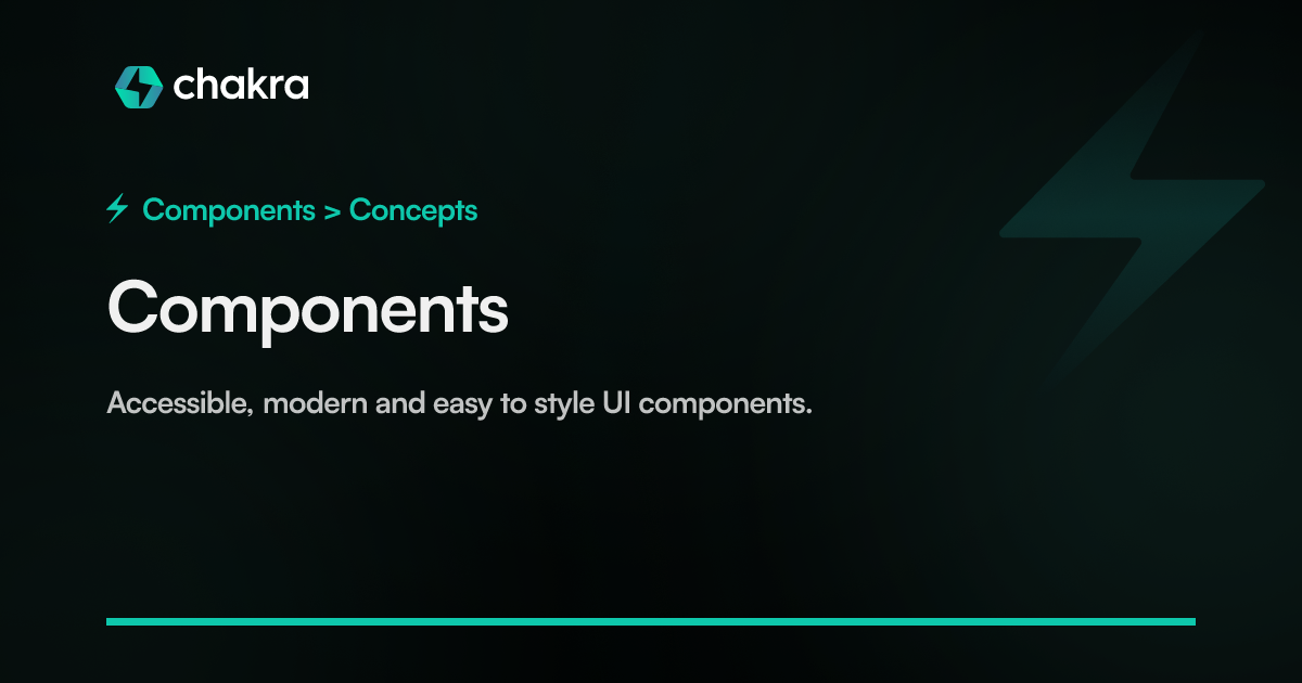 Components | Chakra UI