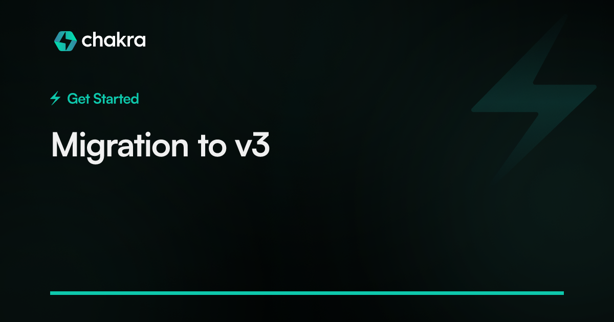 Migration To V3 Chakra Ui 5043