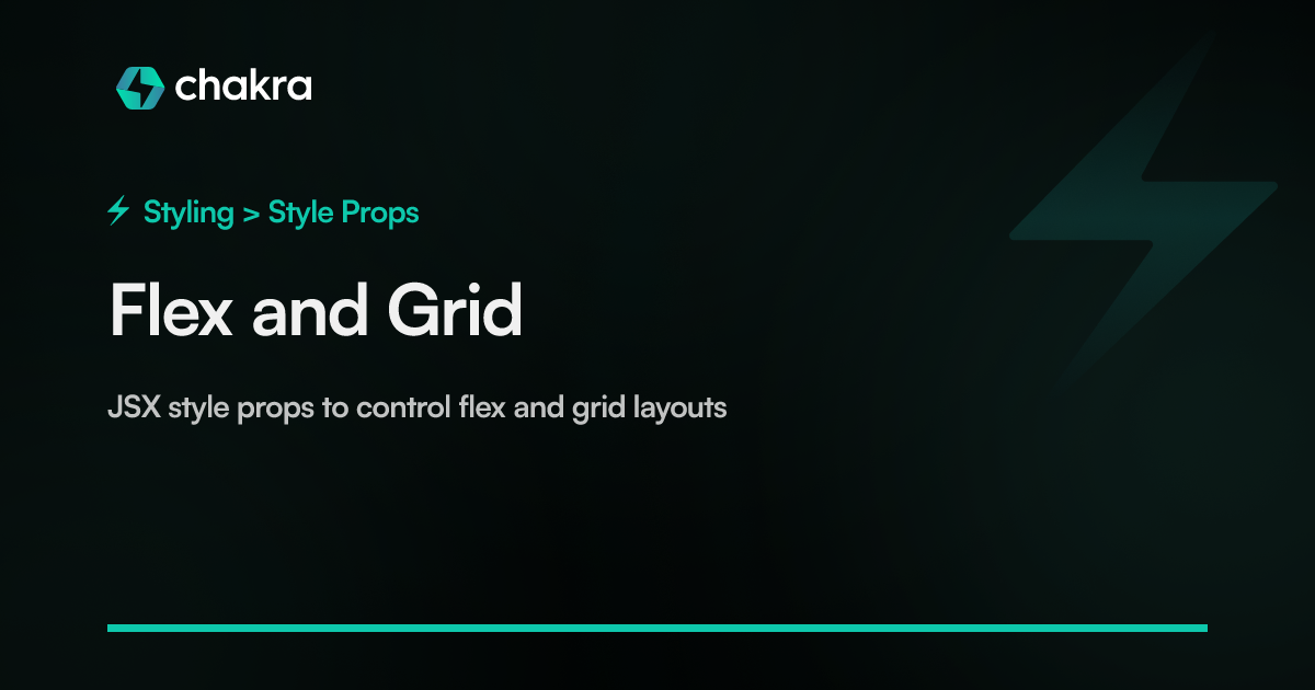 Flex and Grid | Chakra UI