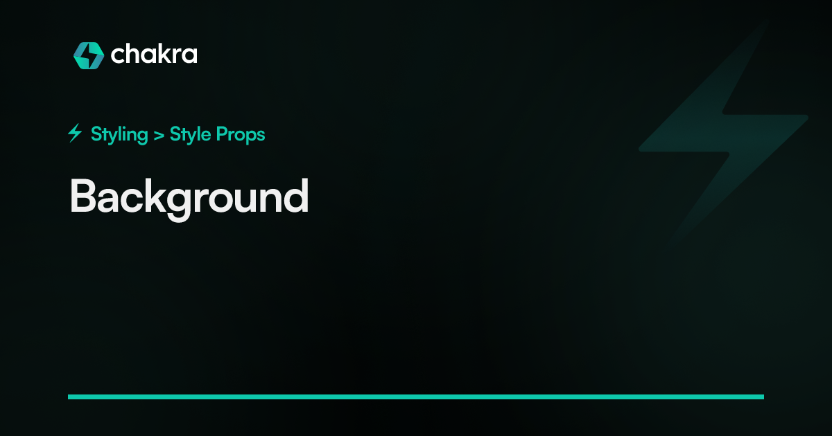 Background | Chakra UI