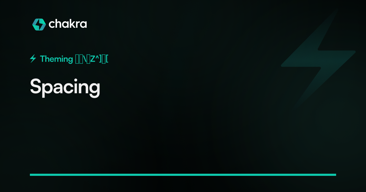 Spacing Chakra Ui 